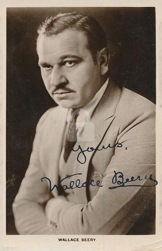Wallace Beery -- Signed Vintage Photo Postcard Copy | eBay
