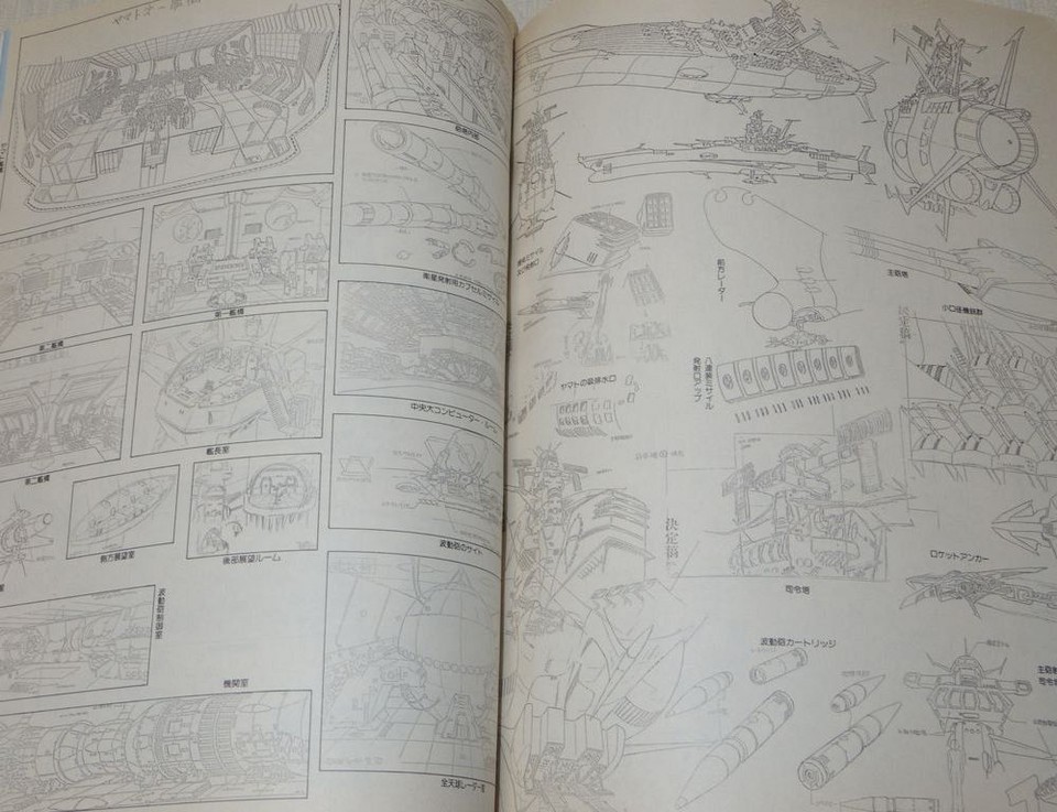 Space Battleship Yamato Final Yamato Art Book Anime Leiji Matsumoto | eBay