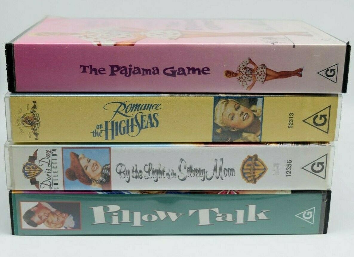 Doris Day Movie Bundle | 4 x VHS Tapes | eBay