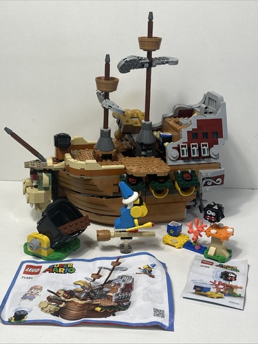 Retired LEGO Super Mario 71391 Bowser’s Airship Expansion Set Complete ...