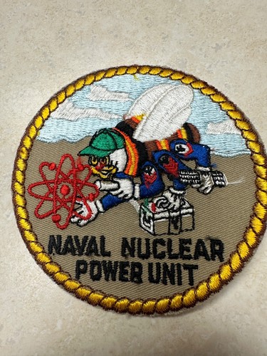 Vintage US Navy Naval Nuclear Power Unit Patch | eBay