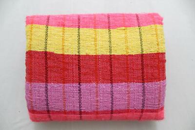 4X6 Indian Rectangular Hand Woven Chindi Rag Rug Handmade Carpet Ethnic ...