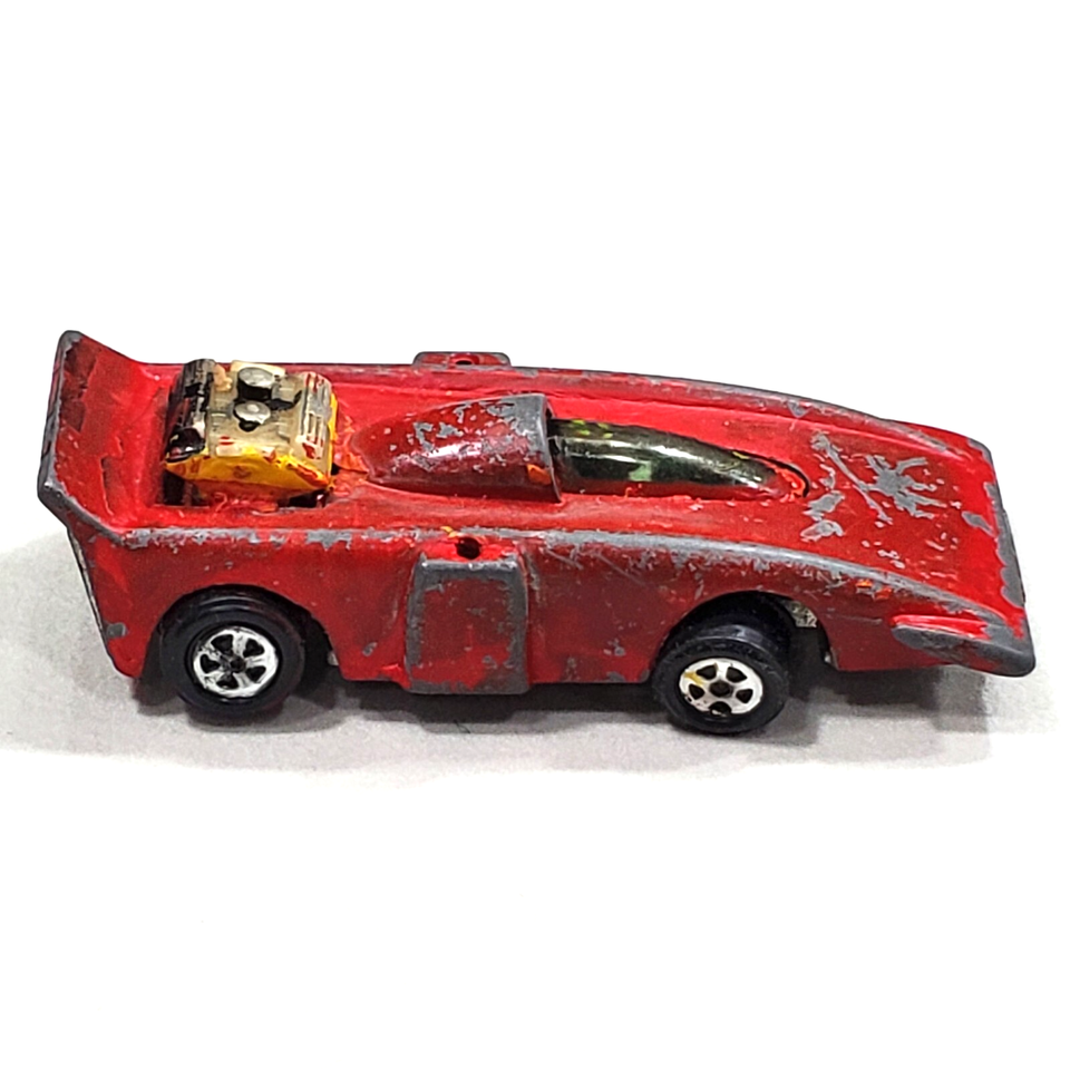Vintage 1960’s Johnny Lightning Diecast Car Red VULTURE Poor Paint Job ...