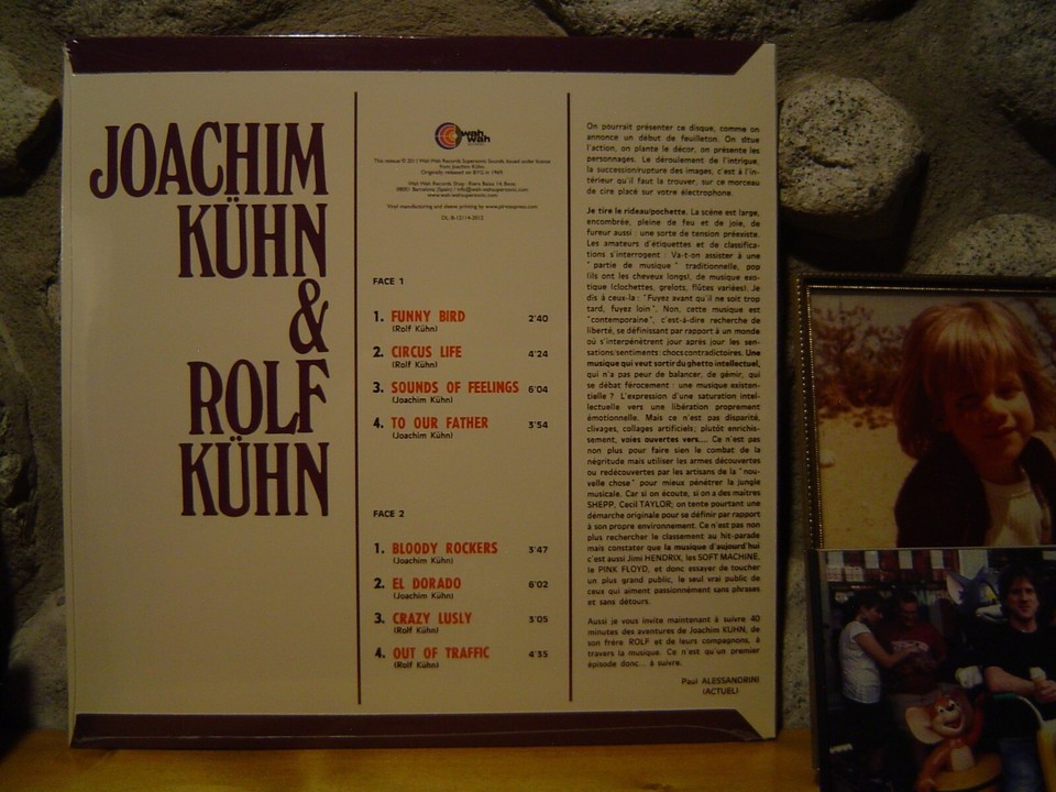 JOACHIM & ROLF KUHN Bloody Rockers LP/'69 Germany/Free Jazz/Jazz-Rock ...