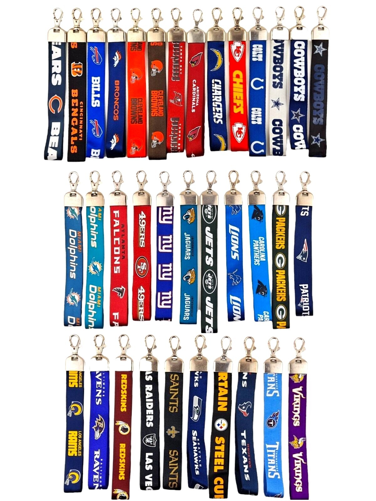 Team Wristlet Lanyard Keychain All Teams 113022 | eBay