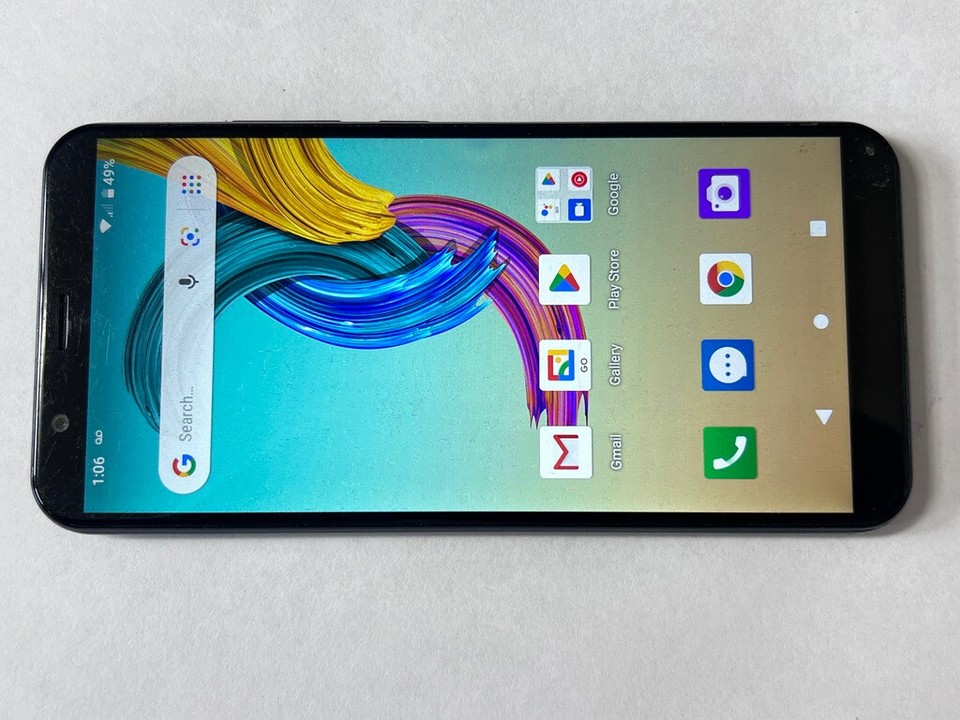 UNLOCKED AT&T Fusion Z V340U 16GB Blue 4G LTE Smart Phone / T-Mobile ...