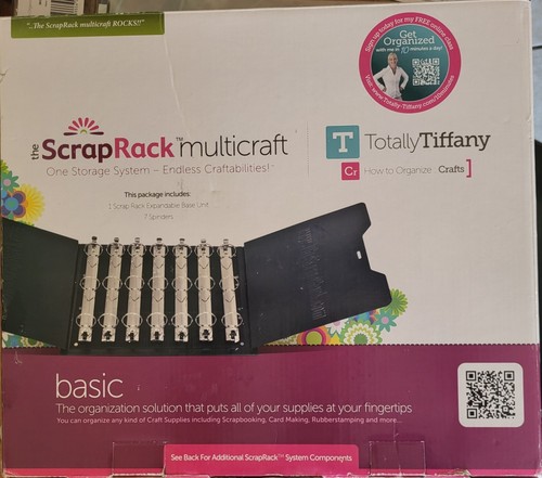 Totally Tiffany ScrapRack MultiCraft Storage System with storage sheets ...