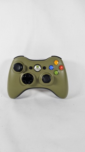 OEM Microsoft Xbox 360 Controller Limited Edition Halo 3 Olive Green ...