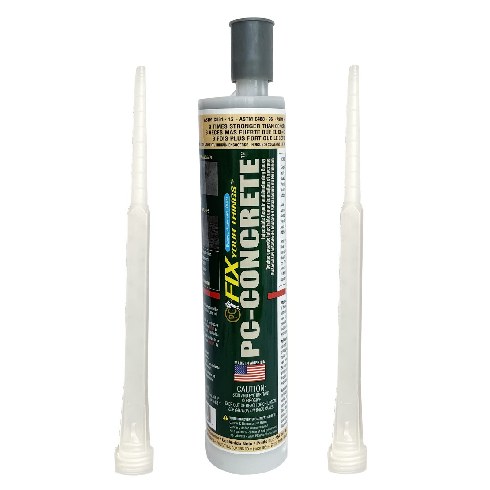 72561 PC-Concrete Two-Part Epoxy Adhesive Paste for Anchoring and Crack ...