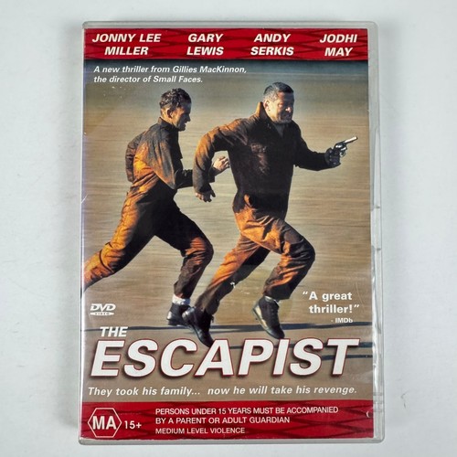 The Escapist (DVD 2001) Jonny Lee Miller Gary Lewis Andy Serkis Region4 ...