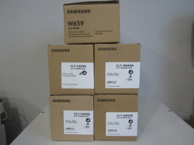 Original Samsung Toner Set CLT-(K Y M C)659S für MultiXpress C 8600 ...