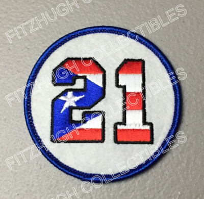 SALE: ROBERTO CLEMENTE PIRATES RETIRED JERSEY NUMBER 21 PUERTO RICO 3 ...