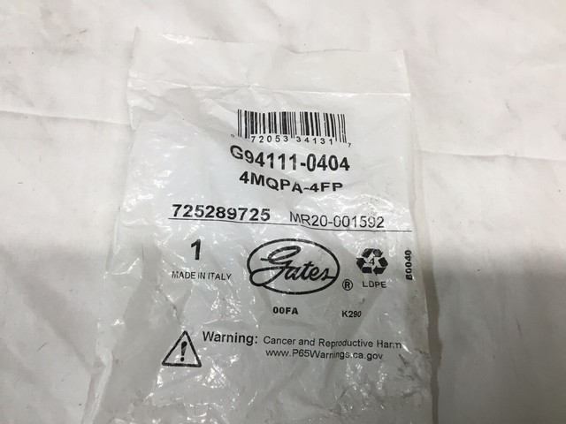 Hydraulic Coupling / Adapter Gates G94111-0404 for sale online | eBay