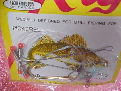 FT4 Vintage Tacklemaster made in Canada pickerel rig size 1/0 tm rig | eBay