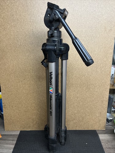 VELBON VIDEOMATE 601 LIGHTWEIGHT CAMERA & VIDEO TRIPOD | eBay