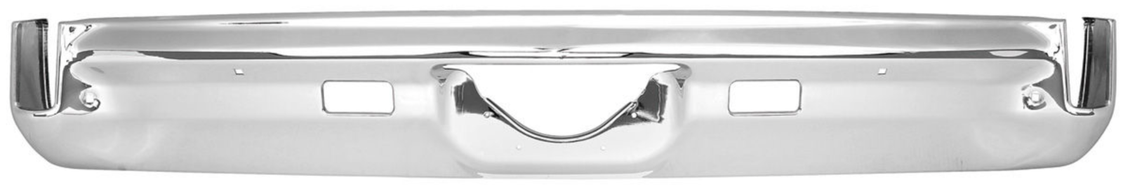 1970-72 Monte Carlo Rear Bumper Triple Chrome Plated SS Style Steel IN ...