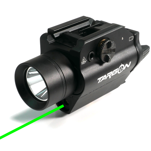 TACTICAL GREEN LASER LIGHT COMBO 1000 LUMEN LED FLASHLIGHT PISTOL GUN ...
