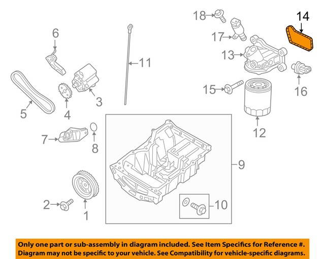 Ford OEM Engine Parts-adapter Gasket FB5Z6840A for sale online | eBay
