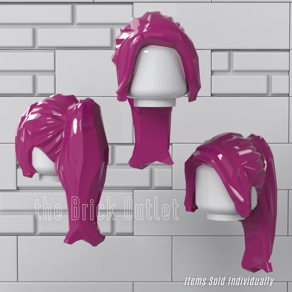 LEGO Minifig Women's Hair "NEW" - All Styles & Colors Available ...