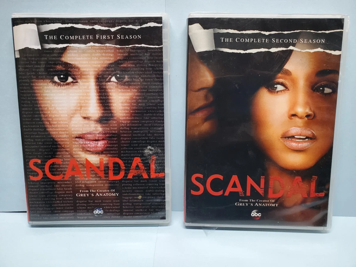 Scandal Season 4 Dvd Cover