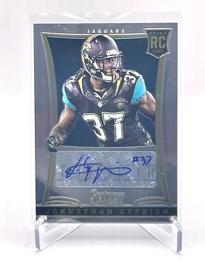 2013 Panini Select Rookie Autograph /399 Jonathan Cyprien Johnathan RC ...
