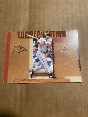 2005 Leather and Lumber Lumber/Leather #LL13 399/2000 Lance Berkman ...