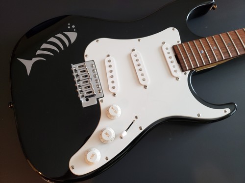 Guitar Body Fish Design Vinyl Decals Inlays for Any Guitar 30 Colors ...