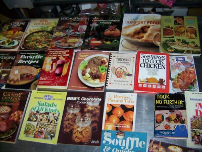 Lot Of 22 Vintage Cookbooks cook book | eBay