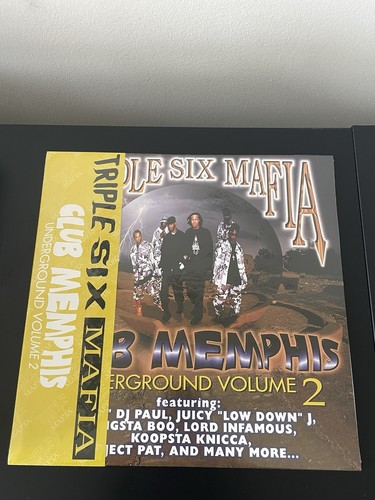 TRIPLE SIX MAFIA - CLUB MEMPHIS: UNDERGROUND VOL 2 (SPLATTER 2XLP W/OBI ...