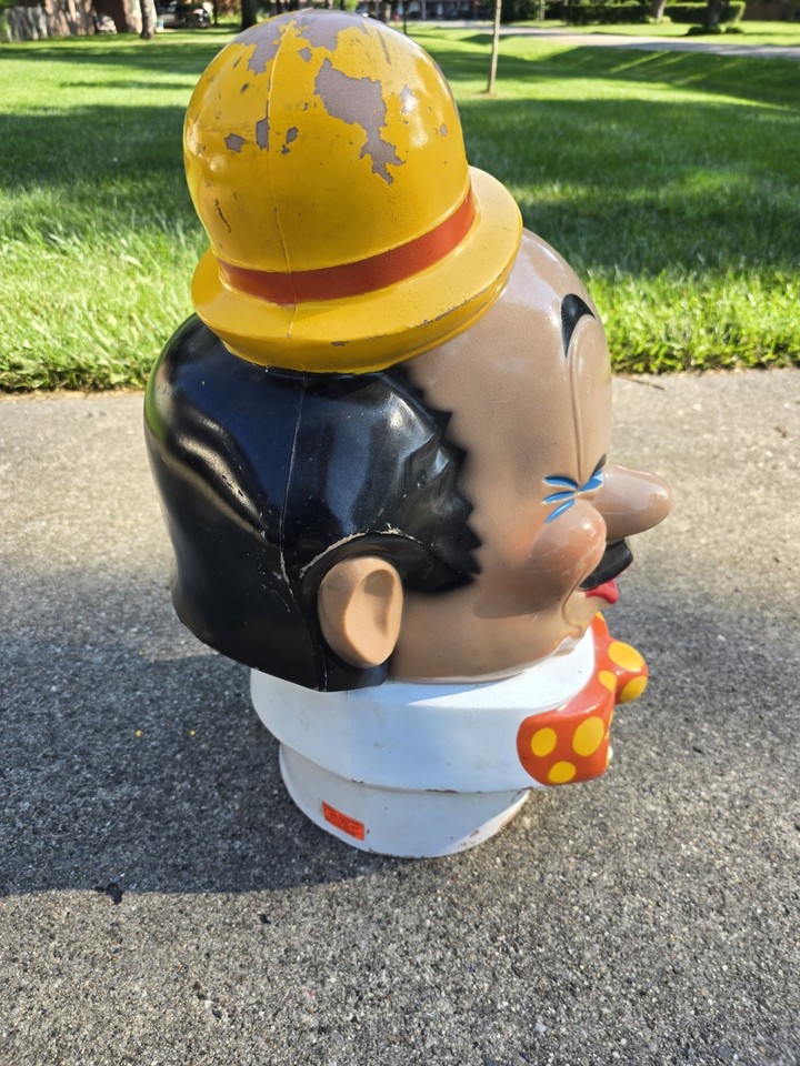 1974 AHBS Inc Clown Head Helium Tank Top Cover Circus Carnival Prop | eBay