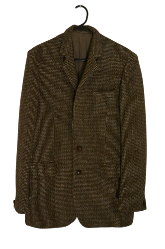 VTG HARRIS TWEED Peter Wain 100% Handcrafted Wool Sportcoat/Jacket ...