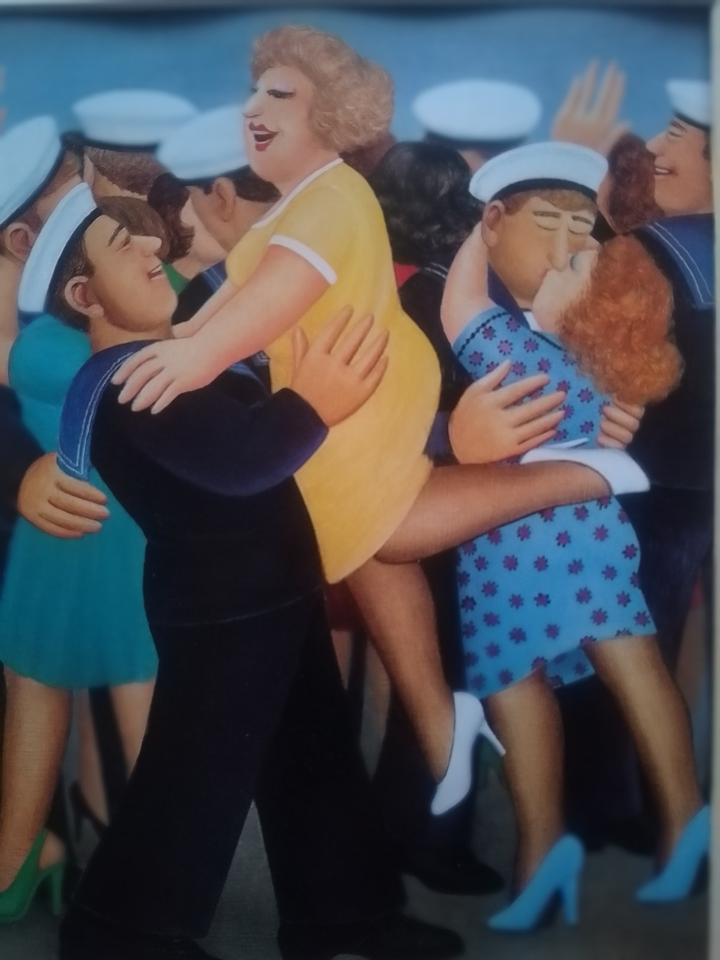Beryl Cook print 'Sailors and Sweethearts' FRAMED | eBay UK