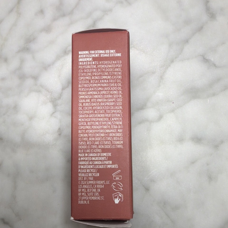 SUMMER FRIDAYS Dream Lip Oil Blush Dreams Shine Hydrating Rose 4.5ml | eBay