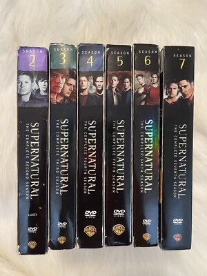 Supernatural TV Series Seasons 2-7 DVD Complete Box Sets | eBay Australia