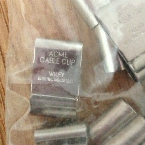 10 PCS Wiley Electronics Acme Cable Clip NEW | eBay