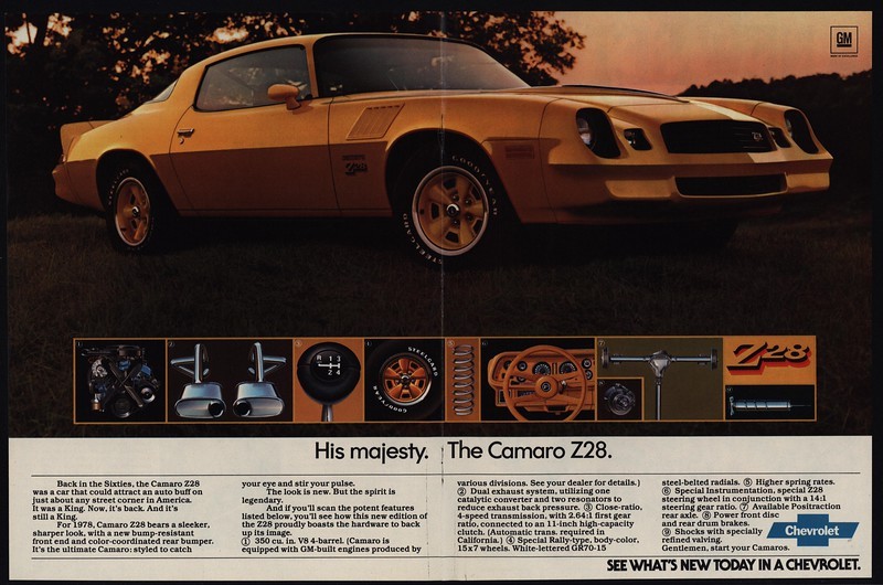 Camaro Z28 1978 1978 Chevrolet Camaro Classic Cars For Sale Classics