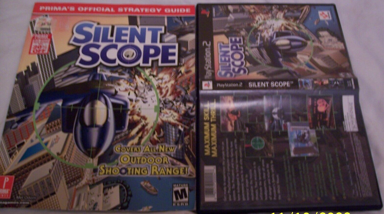 PlayStation 2 Silent Scope Game-CIB Mint w/Official Strategy Guide | eBay