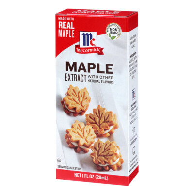 McCormick Maple Extract + Other Natural Flavors Marinades Desserts ...