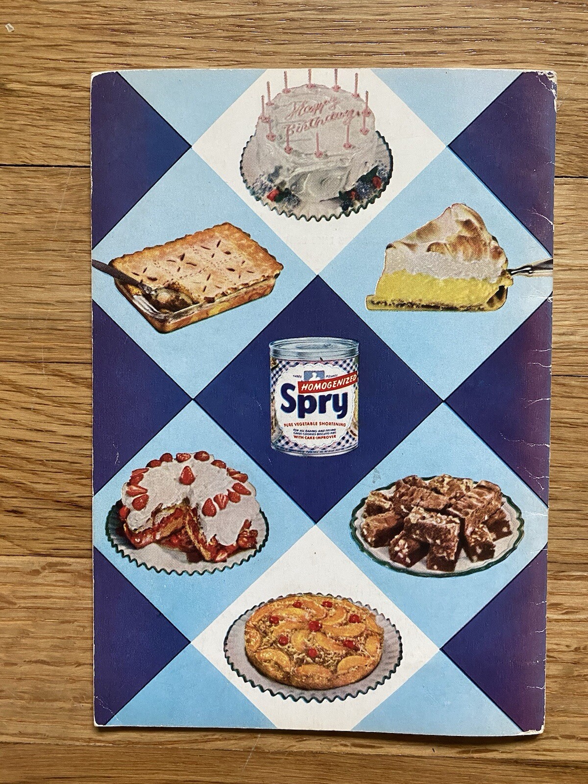 Home Baking Made Easy Spry Shortening 30 Plus Recipes Cookbook 1953 MCM ...