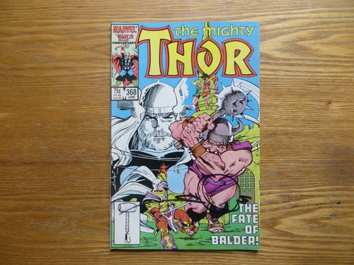 1986 VINTAGE THOR # 368 LOKI SIGNED WALT SIMONSON, STORY WITH COA & POA ...