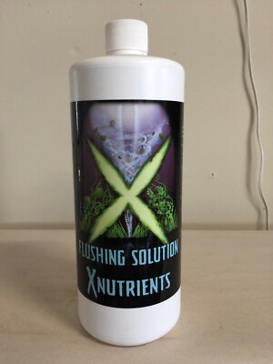 X Nutrients Flushing Solution 1 Quart Flush Salts | eBay