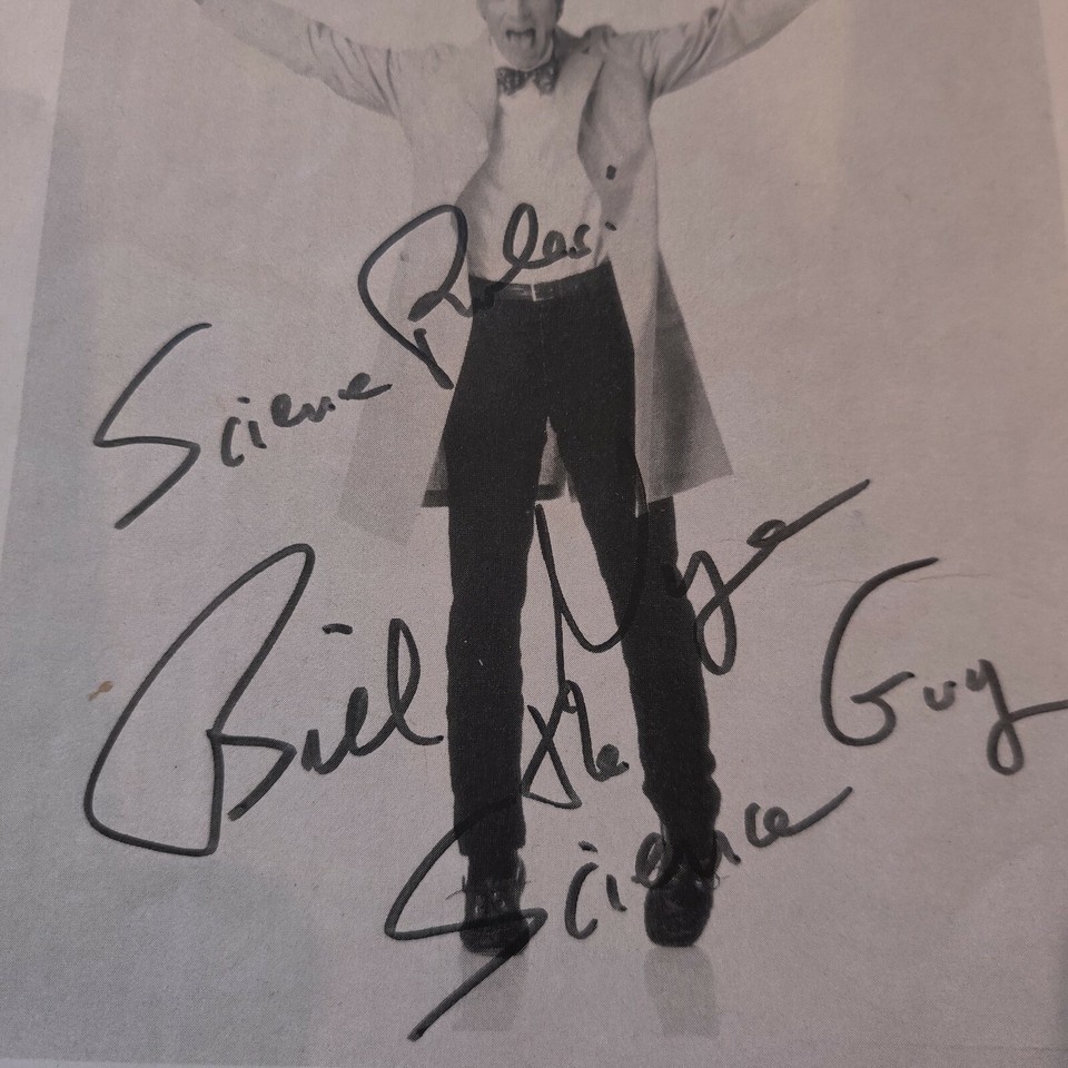 Bill Nye signed 8x10 Autograph Photo RP - Free Shipping!! The Science ...