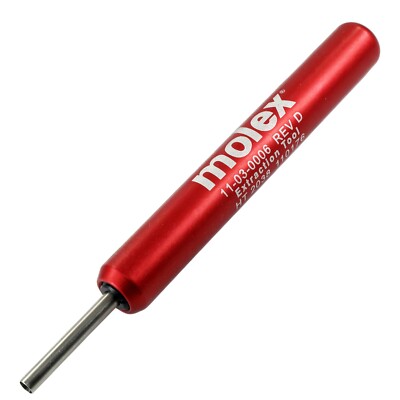 Molex Extractor Tool 2.36mm (.093”) pin and socket male and female Tool ...