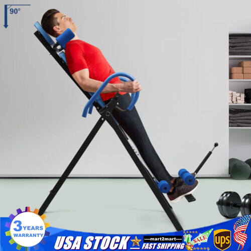 Therapy Pad Back Pain Relief Fitness Inversion Table Teeter Stretcher ...