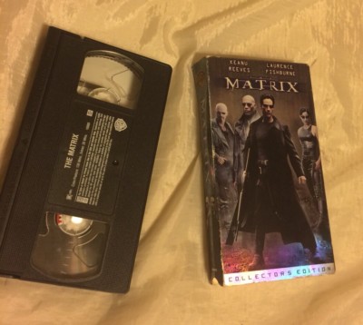 The Matrix VHS cassette video movie tape | eBay