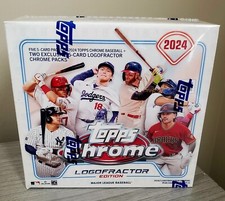 2023 Topps Chrome Logofractor Edition Baseball Checklist, Boxes