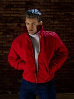 Rebel Without A Cause James Dean Jim Stark Red Jacket | eBay