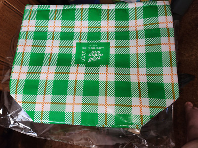 Avon Skin So Soft Bug Guard Plus Cooler Tote Bag Green Yellow Insulated ...