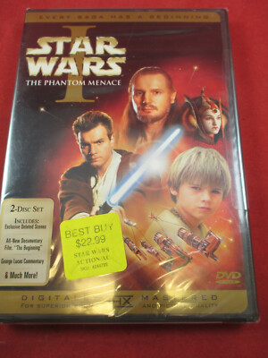 Star Wars: Episode I - The Phantom Menace (DVD, Widescreen) NEW SEALED ...