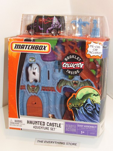 MATCHBOX HAUNTED CASTLE ADVENTURE SET WITH COLLECTOR BOOKLET NEW FREE ...